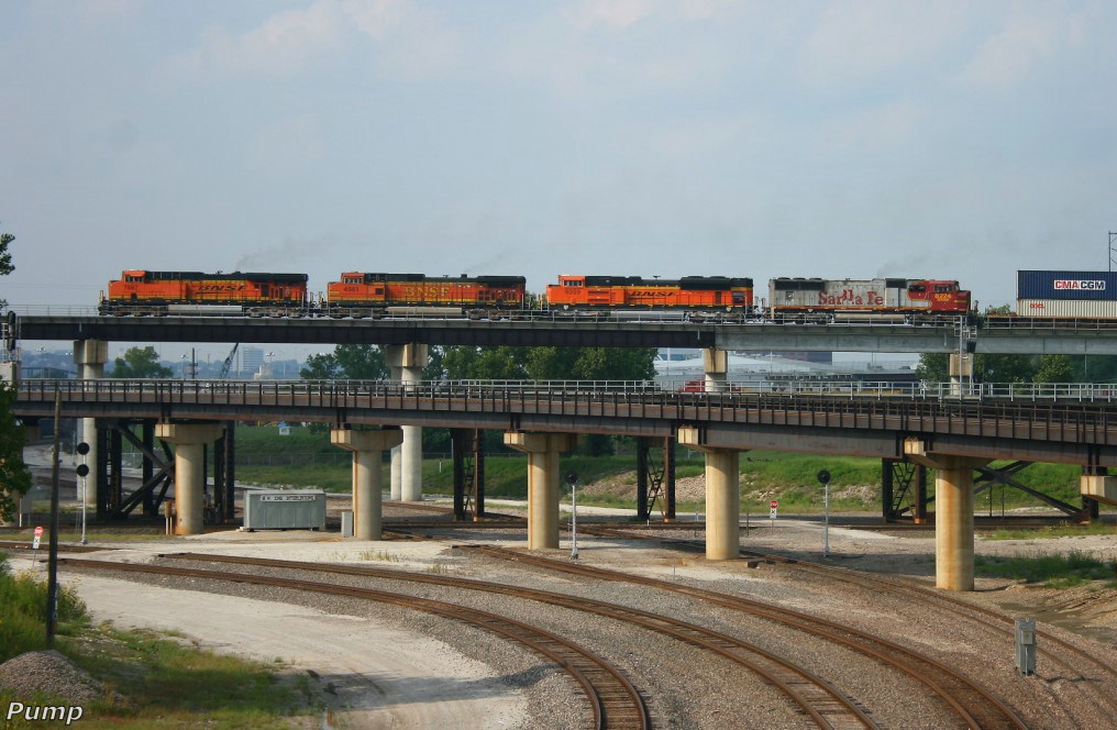 Westbound BNSF Intermodal Train